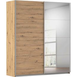 Kleiderschrank OTTO HOME, B:181cm H:210cm T:62cm, braun, Holzwerkstoff, Kinderzimmer, Schr&auml;nke, "Mehrzweckschrank Schwebet&uuml;renschrank Mietswohnung