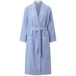Novila Damenhausmantel Flanell