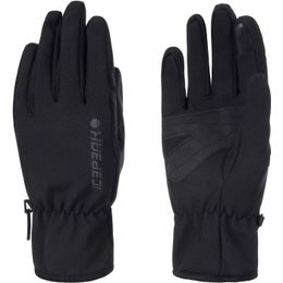 Icepeak Multisporthandschuhe "HUSTONVILLE"basic schwarz, Gr. XS, Obermaterial: 94% Polyester, 6% Elasthan, Handschuhe, atmungsaktives Material,