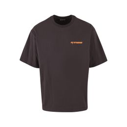 2Y STUDIOS Herren T-Shirt "2Y Studios Herren Last For Life Oversize Tee"washed schwarz, Gr. S, bedruckt, 100% Baumwolle, Shirts