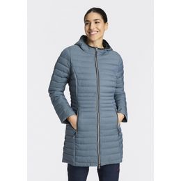 G.I.G.A. by Killtec Damen Steppmantel "CAFORLA OT"rauchblau, Gr. 46, G.I.G.A. DX BY KILLTEC, Obermaterial: 100% Polyamid. Futter: 100% Polyester. Wattierung: 100%