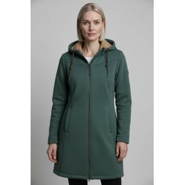 G.I.G.A. by Killtec Damen Langmantel "GW 82 WMN FLC PRK"dunkel aquaverde, Gr. 48, G.I.G.A. DX BY KILLTEC, Obermaterial: 100% Polyester, M&auml;ntel, mit 2-Wege-Rei&szlig;verschluss