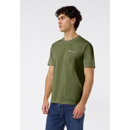 Champion Herren T-Shirt "ICONS CONTRAST SS Tee"olvn, Gr. M, Obermaterial: 100% Baumwolle, Shirts, Kurzarm, mit Rundhalsausschnitt, aus Baumwolle,