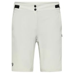 Ziener Damen Radhose "NILSA-Z", wei&szlig;, Gr. 48, Obermaterial: 100% Polyester, Hosen, elastisches Material, verstellbarter Bund, eingeh&auml;ngte Innenhose