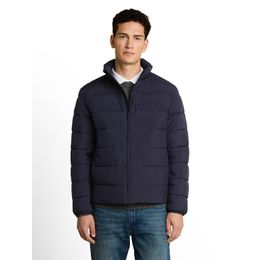 Herren Steppjackesky captain blau, Gr. M, Tom Tailor Denim, Web, Obermaterial: 100% Polyester. Futter: 100% Polyester, Jacken, mit Rei&szlig;verschluss,