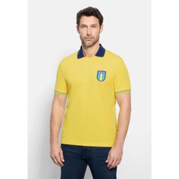 OLYMP Herren Poloshirt "OLYMP Casual Wirk, Polo", gelb, Gr. XXL, 55% Baumwolle, 45% Polyester, Shirts