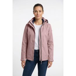 Killtec Damen Funktionsjacke "KOS 133 WMN JCKT", rosa, Gr. 48, Web, Obermaterial: 100% Polyester. Futter: 100% Polyester, Jacken, mit Kapuze,