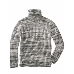 Mey & Edlich Mey & Edlich Herren Lebenslinien-Rolli Schwarz 58 % Wolle, 16 % Polyamid, 16 % Viskose, 10 % Polyacryl