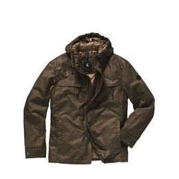 Mey & Edlich Mey & Edlich Herren Dry-Wax-Outdoorjacke Braun 100 % Baumwolle