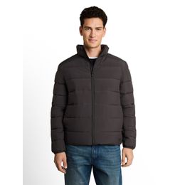 Herren Steppjackecoal mine grau, Gr. M, Tom Tailor Denim, Web, Obermaterial: 100% Polyester. Futter: 100% Polyester, Jacken, mit Rei&szlig;verschluss, aus