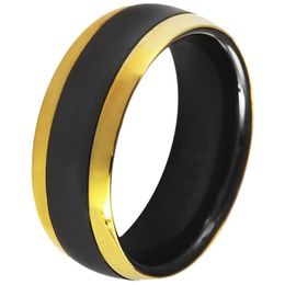 Adelia&acute;s ADELIA ́S Damen Fingerring "Damen Ring aus Edelstahl", 64, Edelstahl, gold, Edelstahl, Fingerringe