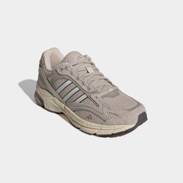 Herren Sneaker "SPIRITAIN 2000", adidas Sportswear, Gr. 43, beige, Leder, Textil, Schuhe, inspiriert vom Design des adistar control