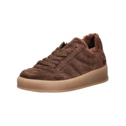 Gabor Damen Sneaker "Gabor Sneaker Veloursleder", Gr. 43, braun, Veloursleder, Schuhe