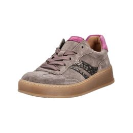 Gabor Damen Sneaker "Gabor Sneaker Veloursleder", Gr. 40, braun, Veloursleder, Schuhe