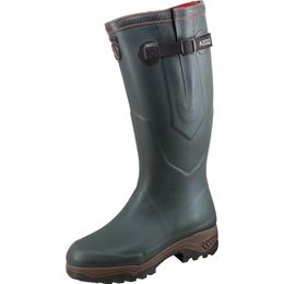 Aigle Damen Gummistiefel, Gr. 47dunkelgr&uuml;n, Naturkautschuk, Schuhe, mit warmer F&uuml;tterung