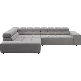 Ecksofa Home Affaire, B:319cm H:70cm T:215cmelephant, 100% Polyester, Wohnzimmer, Sofas, "Ancona, Ecksofa, incl. Kopfteilverstellung, Breite 319 cm,