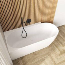 rivea Izumi Eck-Badewanne L: 166 B: 80 cm, Raumecke links, BR0074WH,