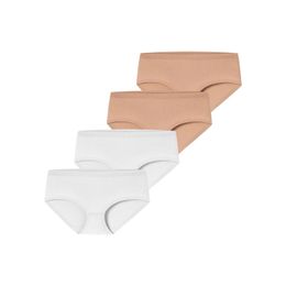 Schiesser Damen Panty Invisible Cotton 4er Pack