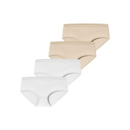 Schiesser Damen Panty Invisible Cotton 4er Pack