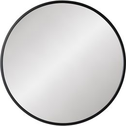 CLP Wandspiegel Elsie I Runder Spiegel in unterschiedlichen Gr&ouml;&szlig;en I Rahmentiefe 3 cm, ideal f&uuml;r Wohnzimmer, Schlafzimmer oder Bad