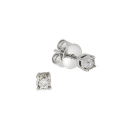 Diamonds by Ellen K. Ohrstecker 585 Wei&szlig;gold Brillant 0,07ct.