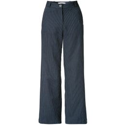 LANIUS Damen-Marlenehose Nadelstreifen