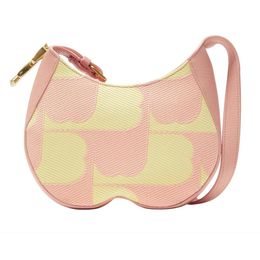 Burberry Chess Kleine Umh&auml;ngetasche aus rosa Leder