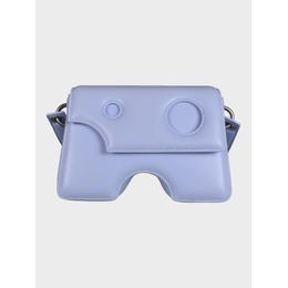 Off-White Off White Burrow 22 Blaue Schultertasche