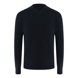Aquascutum Active Derby Polo Schwarzes Polohemd