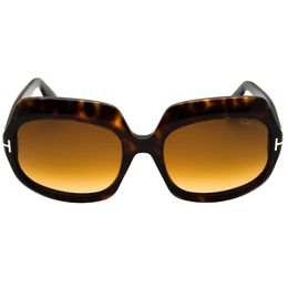 Tom Ford Sonnenbrille In Dunkelbraun (havanna)