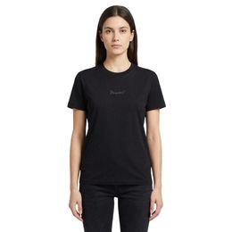 Dsquared2 Schwarzes T-shirt Mit Kleinem Signature-logo