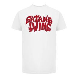Dsquared2 T-shirt Wei&szlig; Satan's Twins Logo