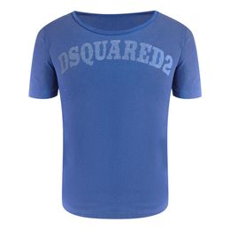 Dsquared2 Rundhals-t-shirt, Blau