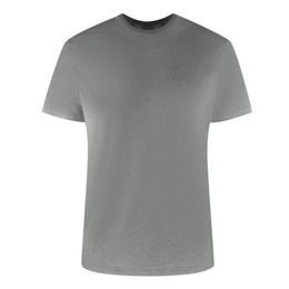 Burberry Monotone Logo Graues T-shirt