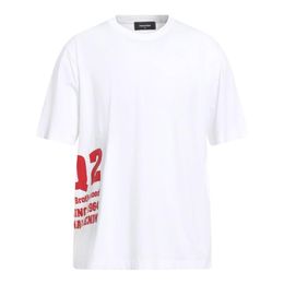 Dsquared2 Dq2 Side Logo Wei&szlig;es T-shirt