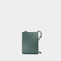 Tangle Sm Schultertasche - Jil Sander - Leder - Gr&uuml;n