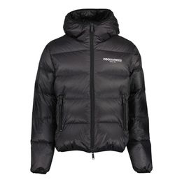 Dsquared2 Schwarze Daunenjacke