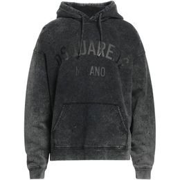 Dsquared2 Milano Destroyed Faded Look Grauer Hoodie