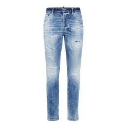 Dsquared2 Light Scarface Wash Cool Guy Jeans Marineblau