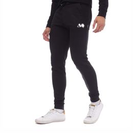 Herren-Aquascutum-Sweatpants in Schwarz