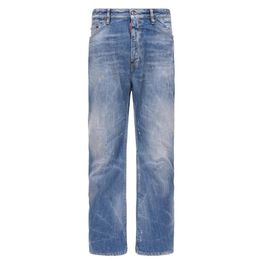 Dsquared2 Clean Baby Blue Wash London Bro Jeans