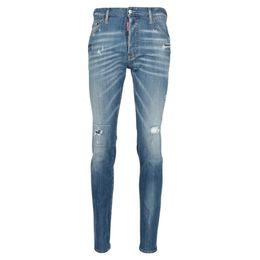 Dsquared2 Cool Guy Jeans, Verst&auml;rkte Jeans Mit Used-look, Blau
