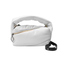Off-White Clutch Pump aus wei&szlig;em Leder