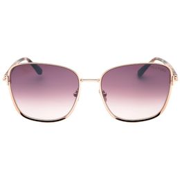 Tom Ford Fern Sonnenbrille In Gl&auml;nzendem Ros&eacute;gold