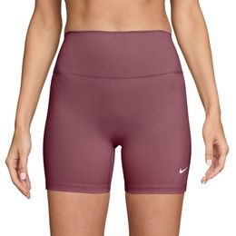 Nike One Dri-Fit HR 5-Inch Short Bekleidung Damen rot