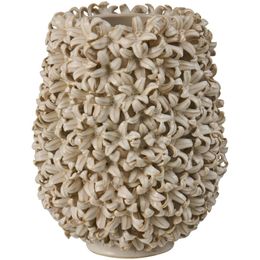 IB Laursen Vase Hyazinth glasiert Wei&szlig; - H 28 &Oslash; 23 cm skandinavische Deko Online Shop