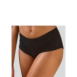 Lascana Hipster schwarz Gr. 48/50 f&uuml;r Damen. K&ouml;rpernah. Nachhaltig.