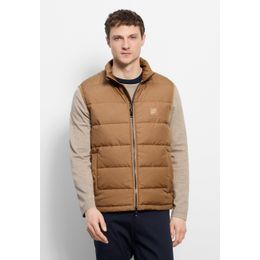 OLYMP Herren Funktionsweste "OLYMP Outerwear, Weste"nougat, Gr. XS, 100% Polyester, Westen