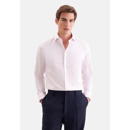 Seidensticker Herren Businesshemd "Schwarze Rose"ros&eacute;, Gr. 38, gestreift, 100% Baumwolle, Hemden, Slim 1/1 Kentkragen Gestreift