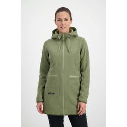 Icepeak Damen Fleecejacke "AMES"light gr&uuml;n, Gr. XL, Obermaterial: 100% Polyester, Jacken, mit Kapuze, in den Gr&ouml;&szlig;en S bis XXL
